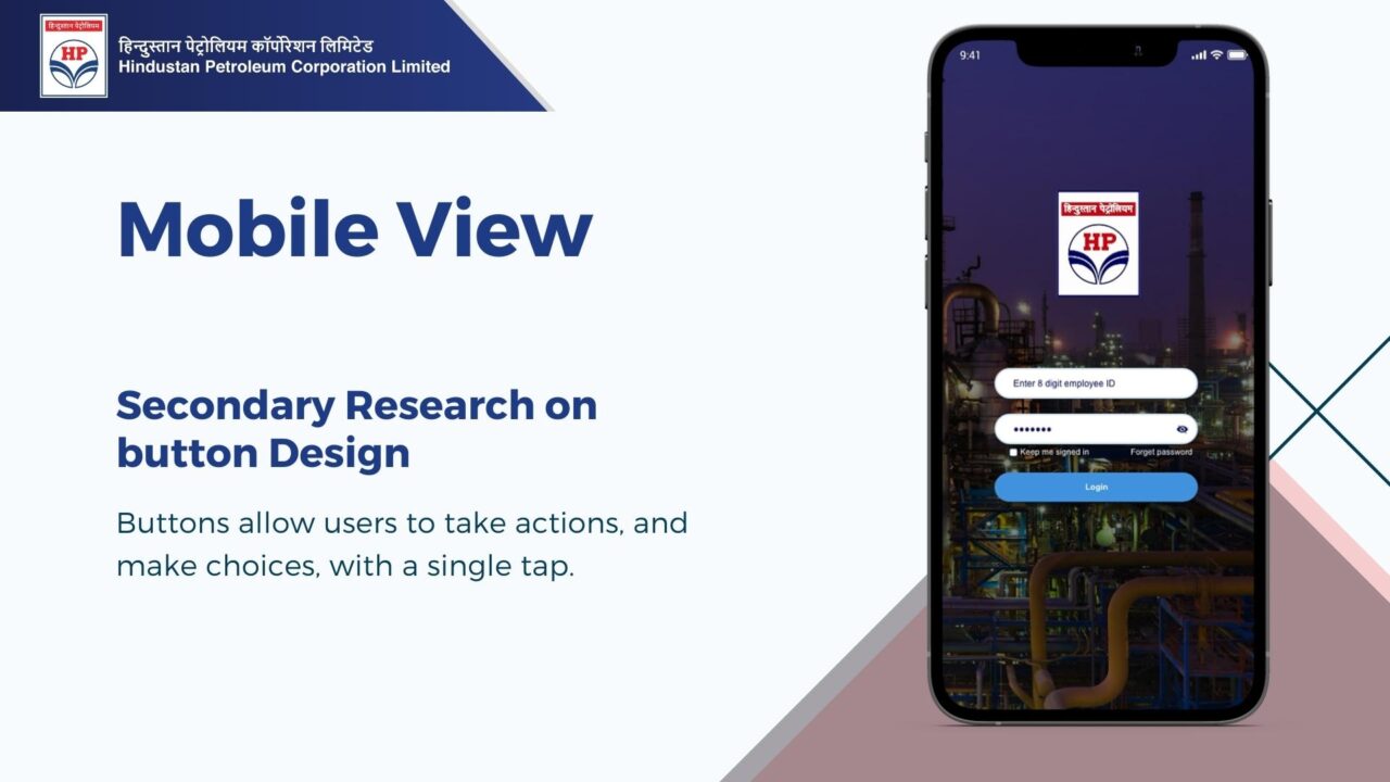 HPCL Employee Portal Re-design – Deepak Raut